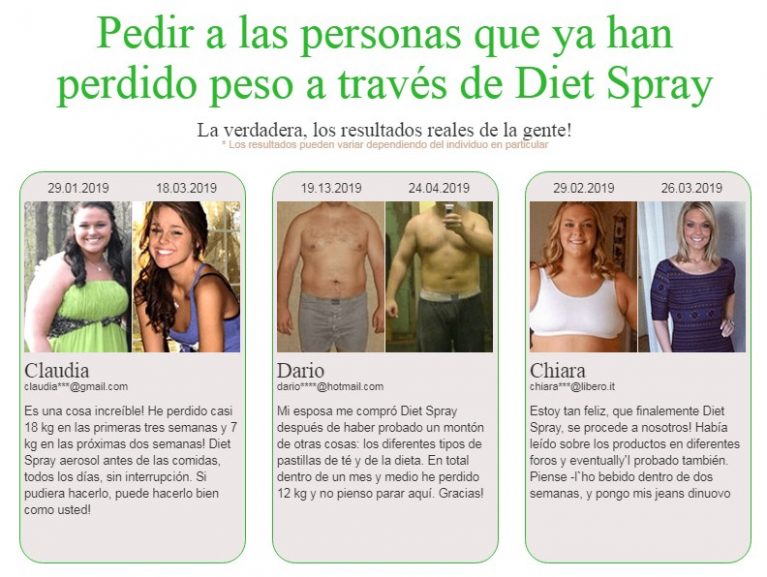 ᐉ Diet Spray en farmacia - [50% de descuento] Precio - Reales medicas ...