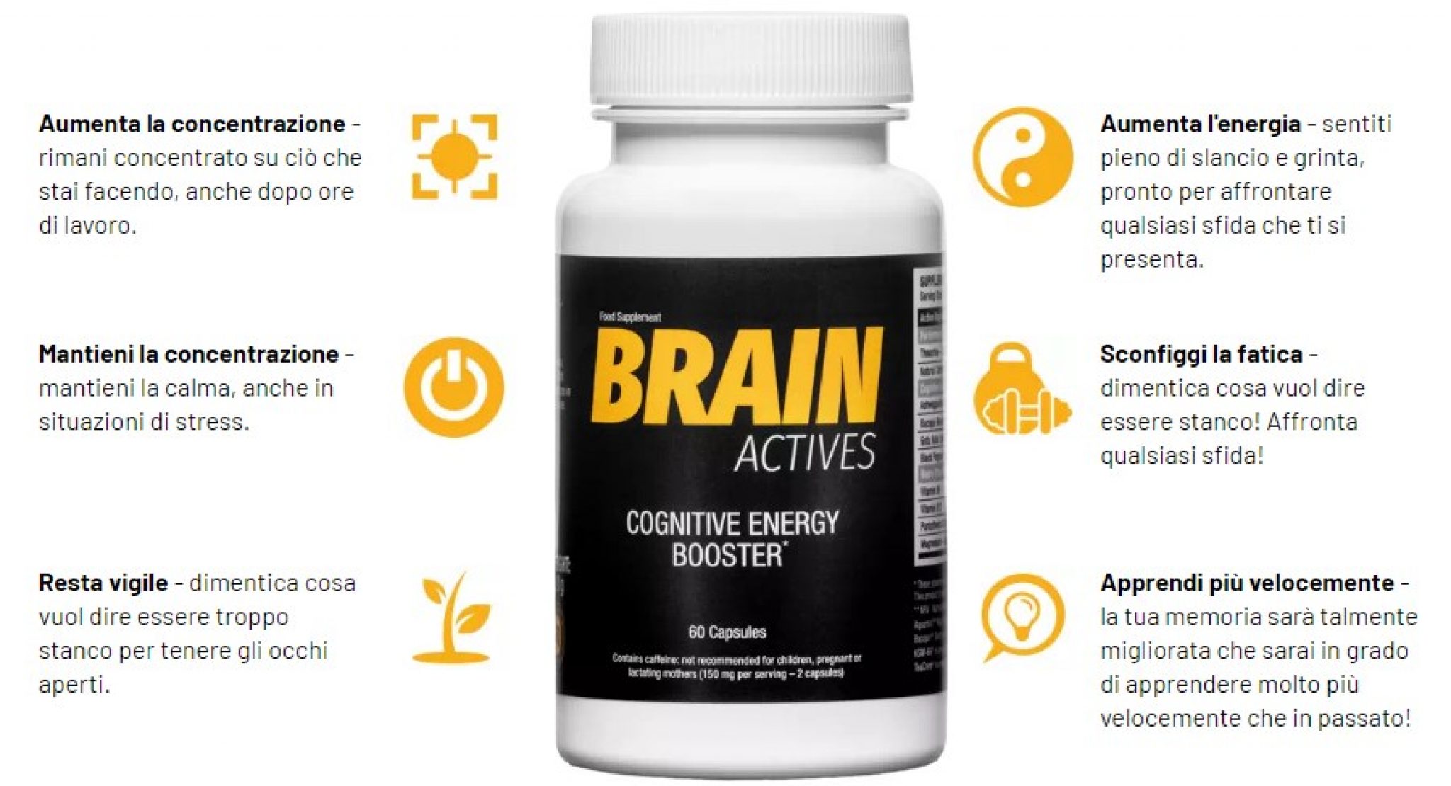 Brain Actives - come funziona, recensioni vere, opinioni, prezzo ...