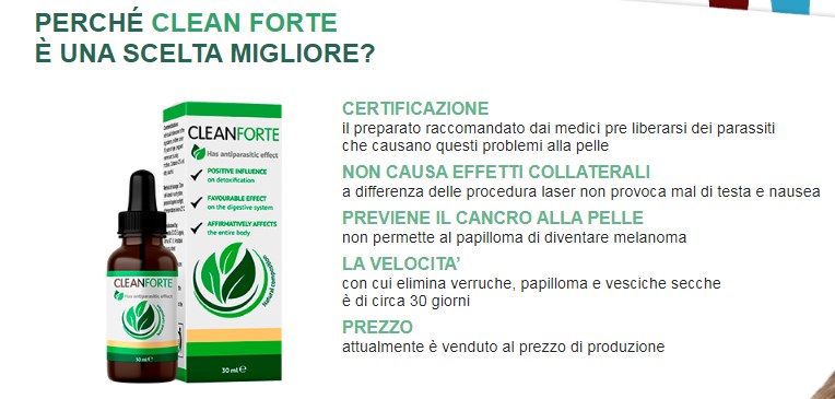 Clean Forte - come funziona, recensioni vere, opinioni, prezzo ...