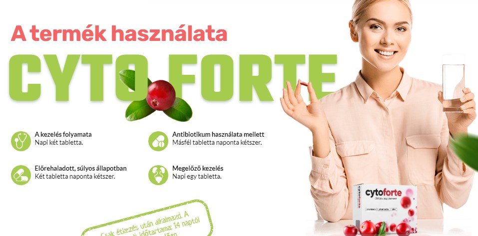 Cyto Forte – vélemények, összetevők, hogyan működik, fórum, ár, hol kapható