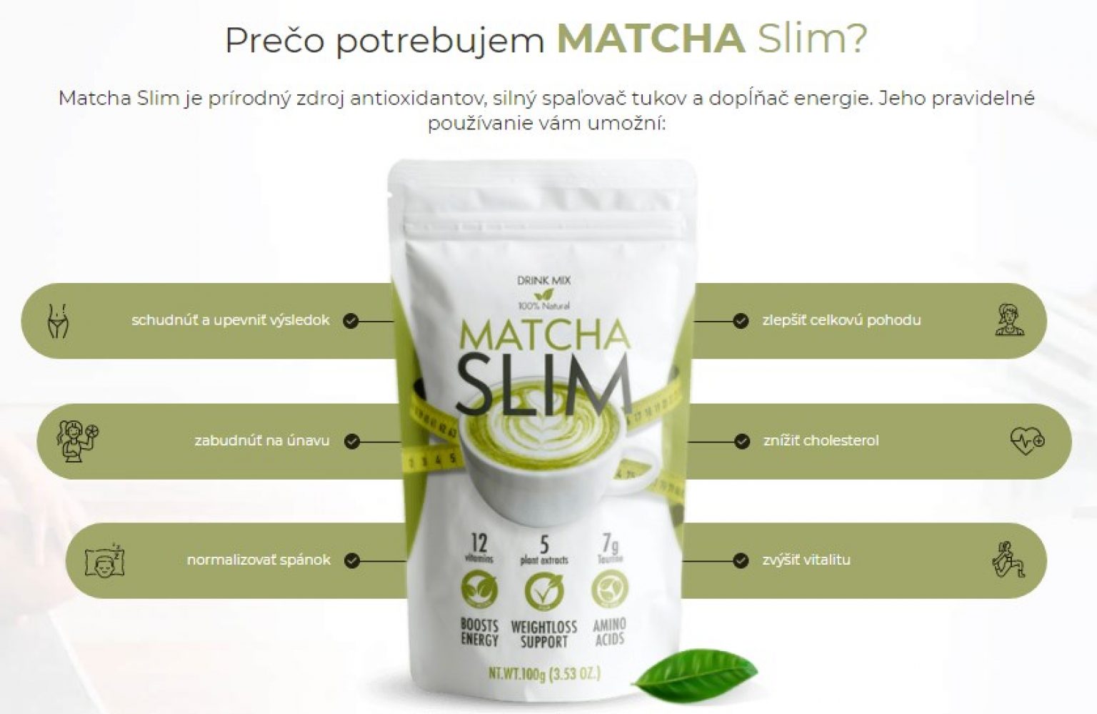 Matcha Slim - recenzia a cena v lekárni [50% zľavy], neziaduce ucinky ...