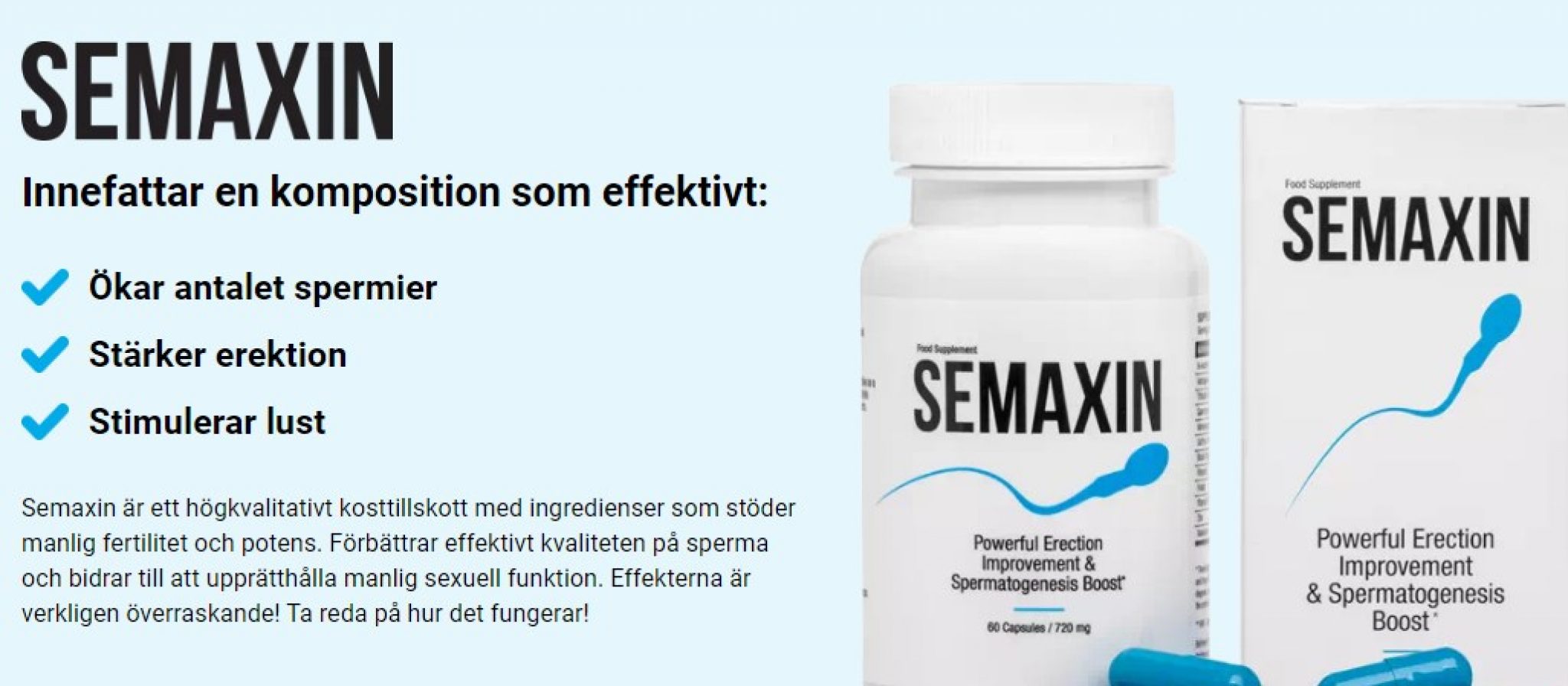ᐉ Semaxin – köpa, apotek, pris, recensioner, biverkningar, ingredienser