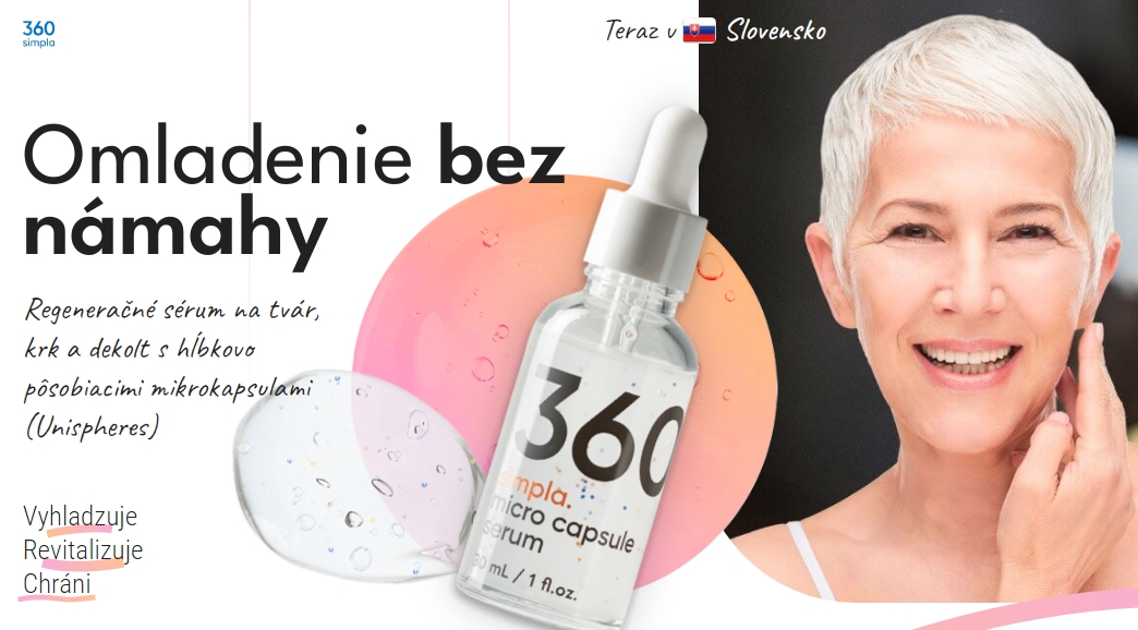 Simpla 360 sérum na regeneráciu pokožky recenzie, kúpiť, cena v ...