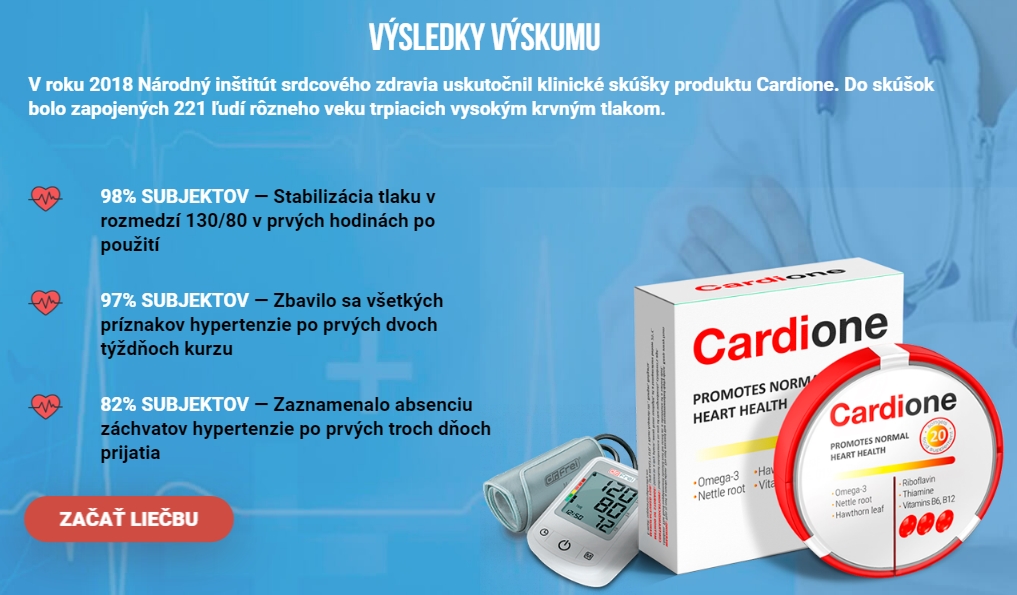 ᐉ CARDIONE - recenzia a cena v lekárni [50% zľavy], neziaduce ucinky ...