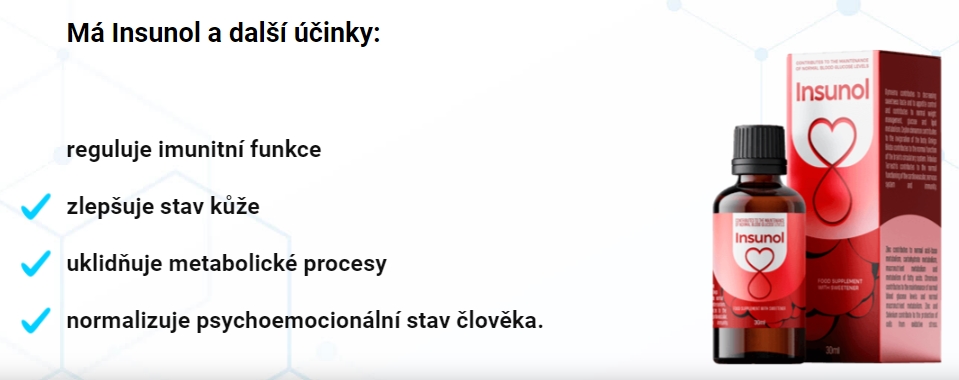 Insunol kapky na cukrovku – cena v lékárnách, recenze, koupit ...