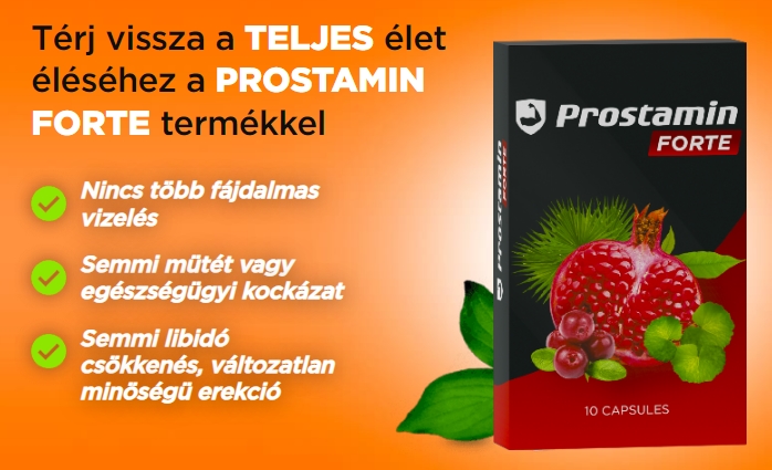 Prostamin Forte kapszula kritikus prosztatagyulladás megszüntetésére ...